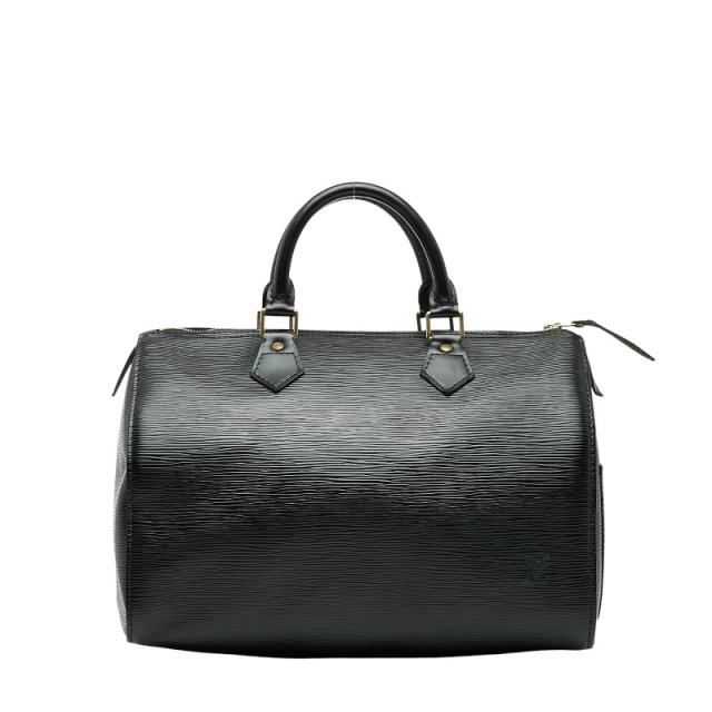 ルイ ヴィトン エピ スピーディ30 ハンドバッグ ボストンバッグ M59022 ノワール ブラック レザー レディース LOUIS VUITTON 【中古】