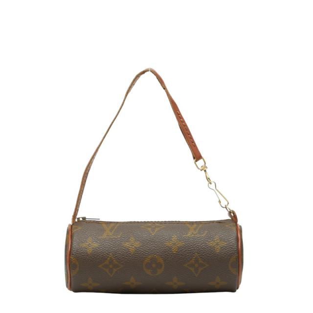 ルイ ヴィトン モノグラム パピヨン 付属品 ポーチ ポーチのみ ポーチ ブラウン PVC レザー レディース LOUIS VUITTON 【中古】
