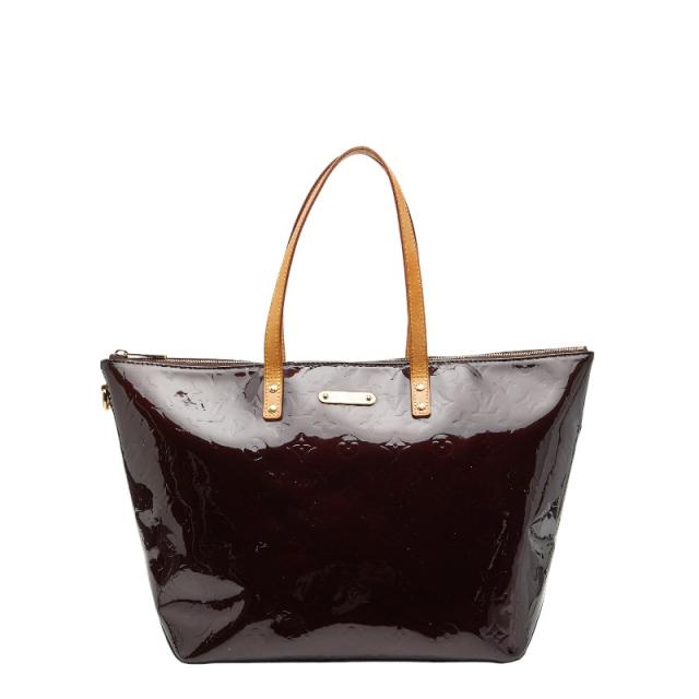 ルイ ヴィトン モノグラム ヴェルニ ベルヴューGM ショルダーバッグ トートバッグ M93589 アマラント パープル LOUIS VUITTON 【中古】