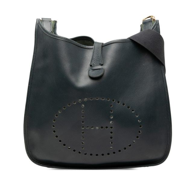 エルメス エブリン1 アン GM ショルダーバッグ ネイビー クシュベル レディース HERMES 【中古】