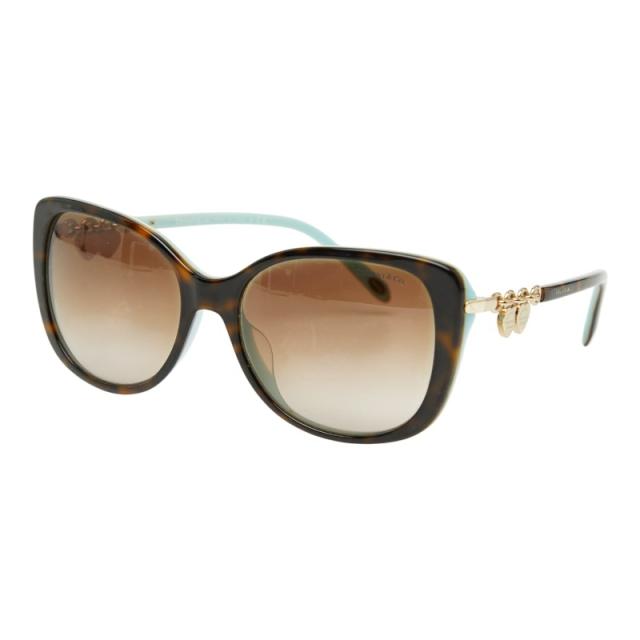 ティファニー リターントゥ ハート サングラス ティファニーブルー プラスチック レディース TIFFANY&Co. 【中古】