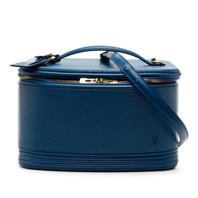 ルイ ヴィトン エピ ニース ハンドバッグ ショルダーバッグ 2WAY M48015 トレドブルー レザー レディース LOUIS VUITTON 【中古】