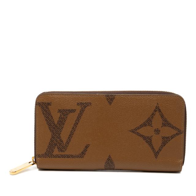 ルイ ヴィトン モノグラム ジャイアント リバース ジッピーウォレット ラウンドファスナー 長財布 M69353 LOUIS VUITTON 【中古】