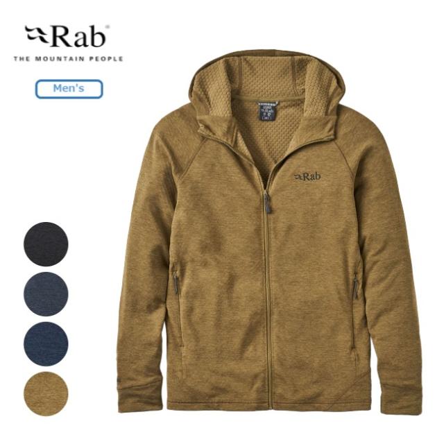 ラブ Rab ネクサスフーディ(メンズ) Nexus Hoody Mens ミッドレイヤー 長袖 ストレッチ 軽量 QFF-70