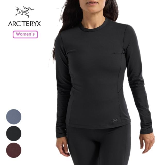 アークテリクス ARC’TERYX ロークルーネック LS ウィメンズ Rho Crew Neck LS Ws ベースレイヤー 長袖 クルーネック X000008472