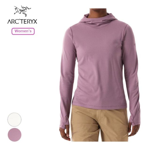 アークテリクス ARC’TERYX ティーマ サーマル フーディ ウィメンズ Taema Thermal Hoody Ws ベースレイヤー 紫外線カット フード 親指ループ X000008476