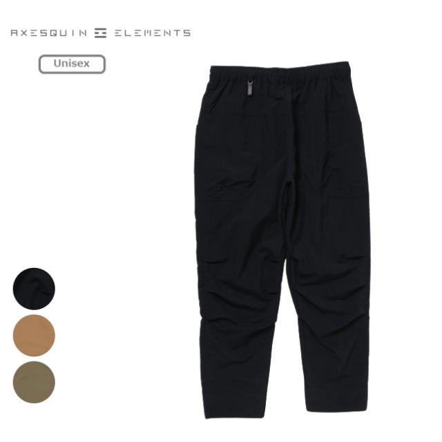 アクシーズクインエレメンツ AXESQUIN ELEMENTS タッサーナイロンのパンツ ロングパンツ 春夏 022037