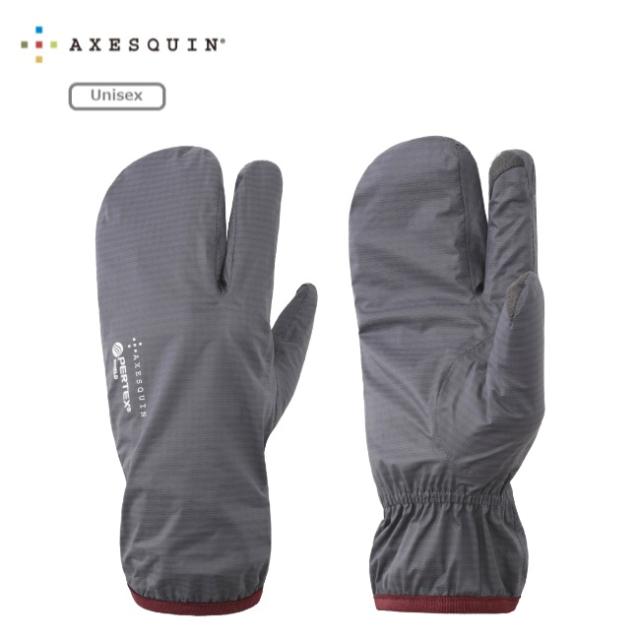 アクシーズクイン AXESQUIN W2P ライトシェルトリガーミトン ユニセックス W2P Light Shell Trigger Mitten Unisex 手袋 グローブ ミトン 完全防水 013086