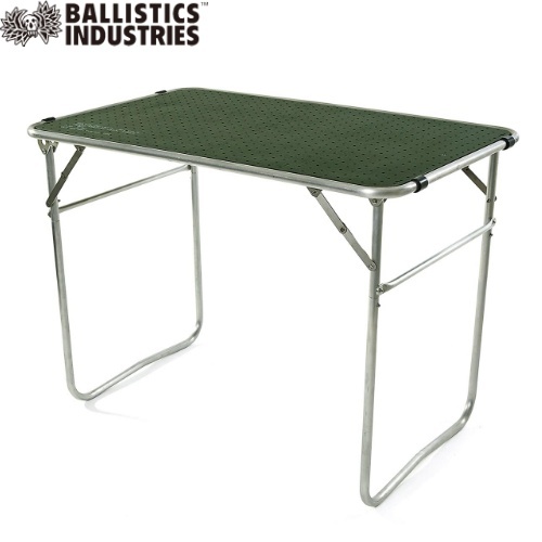 バリスティクス BALLISTICS ローバーテーブル2 ROVER TABLE2 シルバーフレーム×OD 有孔天板 アウトドア キャンプ テーブル 机 ベランピング ファニチャー