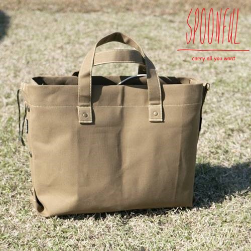 スプーンフル spoonful  焚き火トート ＃56