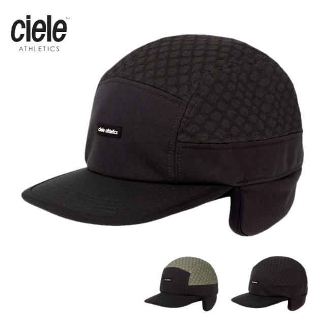 シエル アスレチックス Ciele athletics GOCap - FLTWND - Ultra Iconic - L/XL 帽子 キャップ 防風 保温 イヤーカバー付き ランニング 冬 カーボン 410570