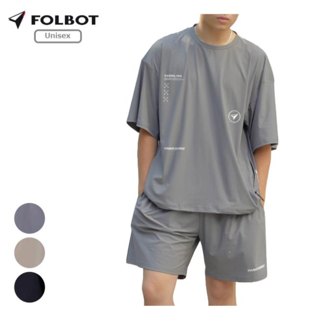 フォルボット FOLBOT フィジカルフィットネスユニフォーム ユニセックス PHYSICAL FITNESS UNIFORM 半袖 ラッシュガード 水陸両用 セットアップ FT-PFU00030