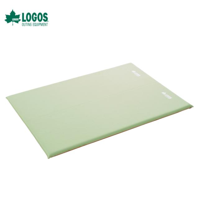 ロゴス LOGOS 楽ちんバルブ・高密弾力 55セルフインフレートマット・DUO 寝具 高弾力マット リバーシブル 72884181