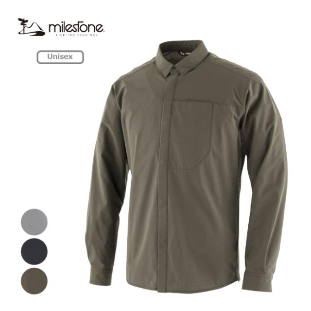 マイルストーン milestone デイブレイク ロングスリーブシャツ Daybreak Long Sleeve Shirt シャツ 伸縮 通気性