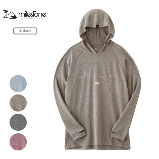 マイルストーン milestone ドゥーバップフーディ ユニセックス Doo-Bop Hoody 速乾 長袖 MST-021