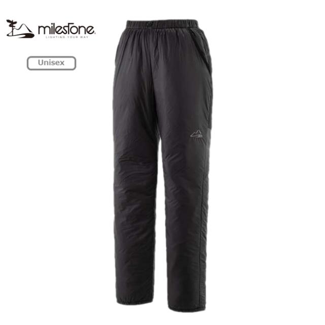 マイルストーン milestone ヒートウェイブチタニウムパンツ Heatwave Titanium Pants ユニセックス インサレーション パンツ 防寒 軽量 MSRL-004