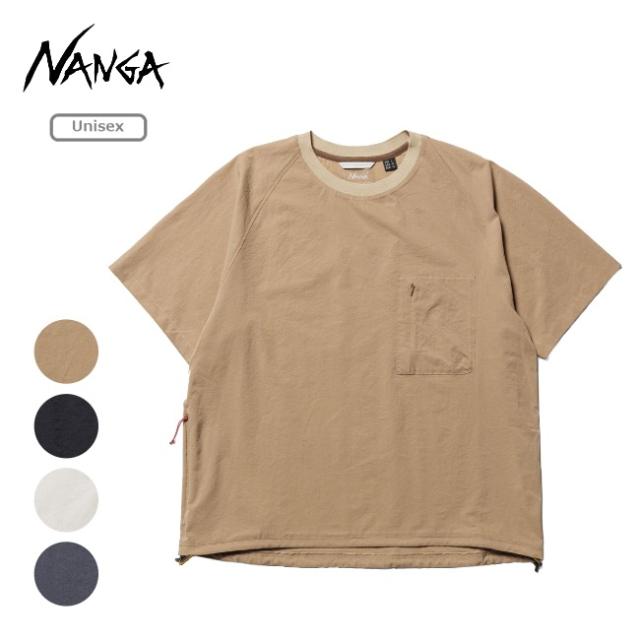 ナンガ NANGA エアクロスコンフィー ティ ユニセックス AIR CLOTH COMFY TEE アウトドア Tシャツ 軽量 通気性 吸汗速乾 N12K