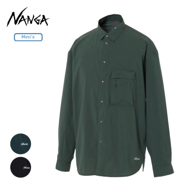 ナンガ NANGA PLC エクスカーションシャツ メンズ PLC EXCURSION SHIRT MEN 長袖シャツ パッカブル