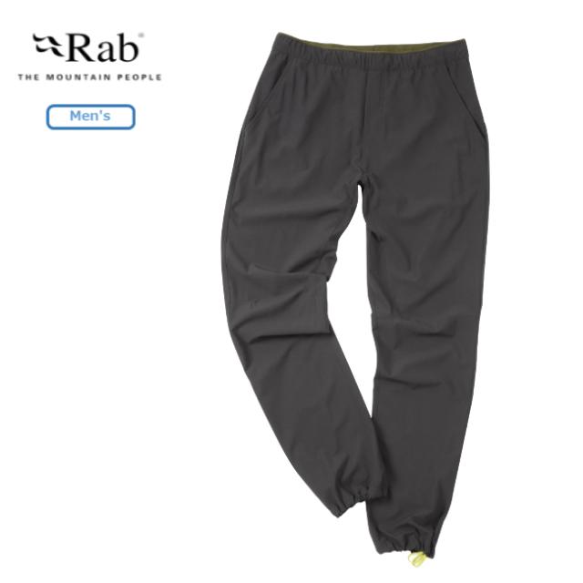 ラブ Rab ハーパー パンツ メンズ Harpur Pants Ms ロングパンツ 総ゴム 伸縮性ウエストバンド付 QFW-30