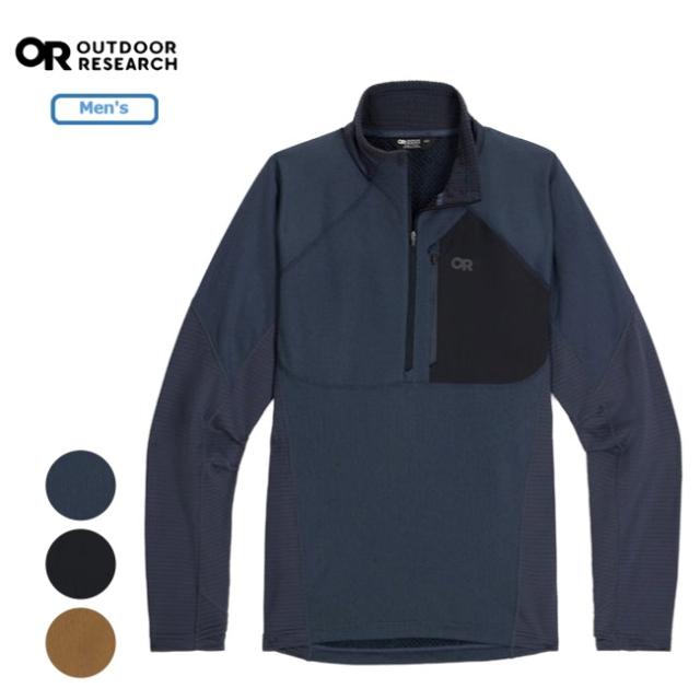 アウトドアリサーチ OUTDOOR RESEARTH デビエイターフリースハーフジップ メンズ フリース 紫外線防止 ベースレイヤー ミッドレイヤー 19846120