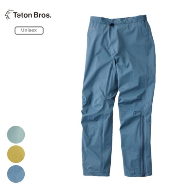 ティートンブロス Teton Bros. フェザーレインパンツ ユニセックスFeather Rain Pant (Genderless) レインパンツ シェル 軽量 TB251-020
