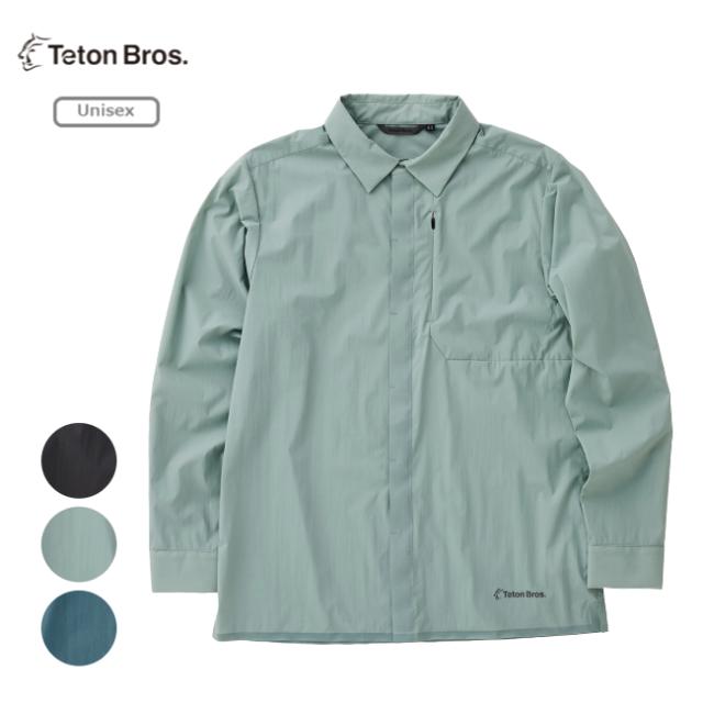 ティートンブロス Teton Bros. スウィートウォーターシャツ ユニセックス SWEET WATER SHIRT ウィンドシェル 耐久撥水 防風 TB251-350