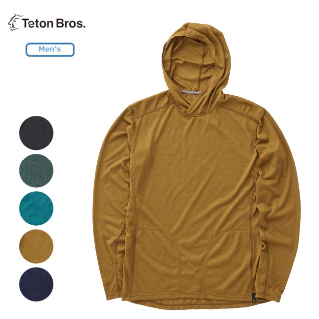 ティートンブロス Teton Bros. アクシオライトフーディ メンズ AXIO LITE HOODY Ms 防臭 速乾 通年 TB251-240
