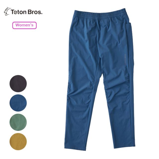 ティートンブロス Teton Bros. ランパンツ ウィメンズ WS Run Pant 九分丈 軽量 ランニングパンツ TB251-40W