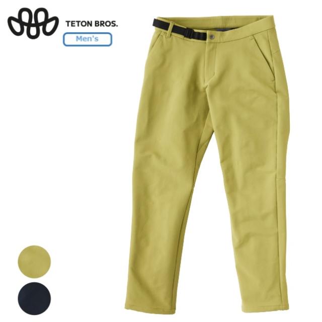 ティートンブロス Teton Bros. アブサロカパンツ メンズ Absaroka Pant Ms ロングパンツ ソフトシェルパンツ 防寒パンツ 裏起毛 TB253-58M