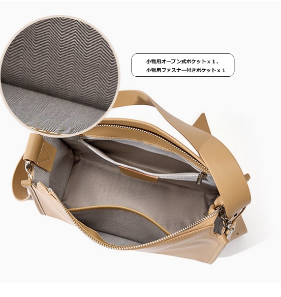 本革 ショルダーバッグ レディース 革 牛革 レザー シンプル 軽い