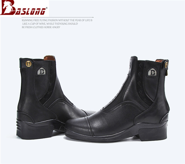 乗馬用品 本革 乗馬ブーツ 牛革 ブーツ ショットブーツ ブラック 馬具 タウンユースブーツ 乗馬用 乗馬靴 男女兼用 ジュニア