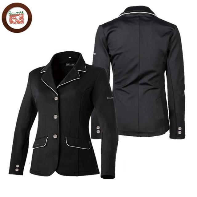 乗馬用品 競技用 ショージャケットジュニア   競技ジャケット じょうらん ソフトジャケット 上着ストレッチ 防風 撥水 障碍  馬具  乗馬用