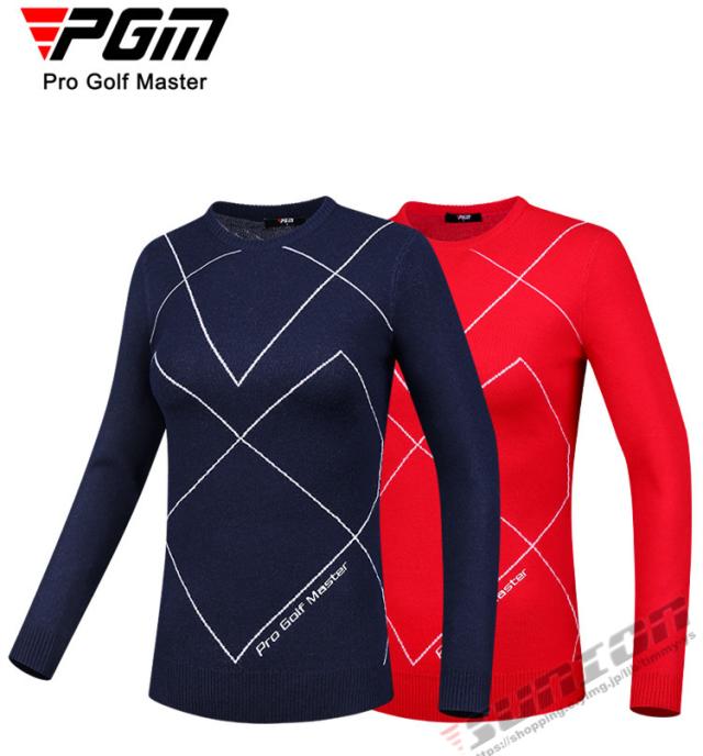 ゴルフ GOLF ウールセーター 秋 冬  レディース コート ゴルフウェア ニットセーター 防寒 暖かい  プレゼント ギフト