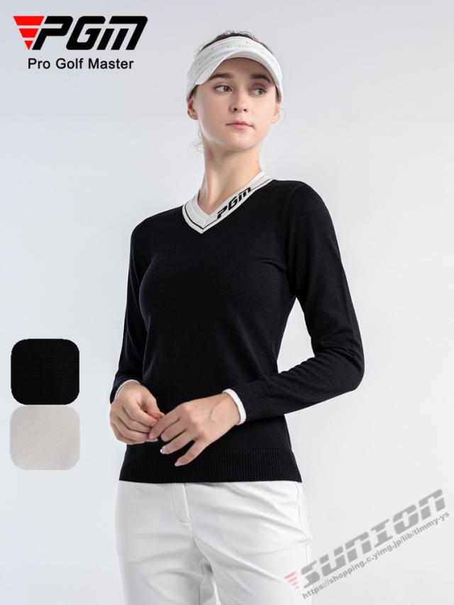 ゴルフ GOLF ウールセーター 秋 冬  レディース コート ゴルフウェア ニットセーター 防寒 暖かい  プレゼント ギフト