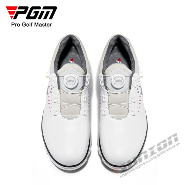 ゴルフ ゴルフシューズ ダイヤル式 ソフトスパイク メンズ スパイクシューズ スニーカー 靴 紳士 防水 人工皮革