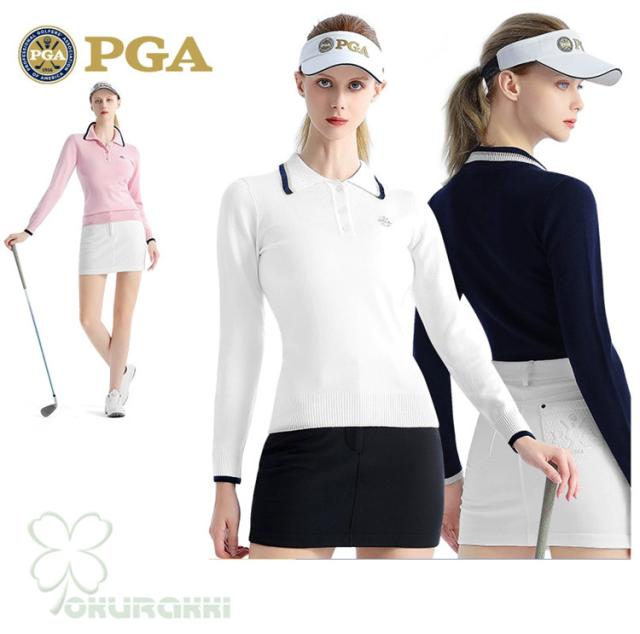 ゴルフ GOLF ウールセーター 秋 冬 レディース コート ゴルフウェア