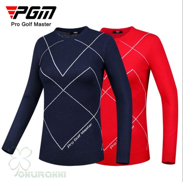 ゴルフ GOLF ウールセーター 秋 冬 レディース コート ゴルフウェア ニットセーター 防寒 暖かい プレゼント ギフト