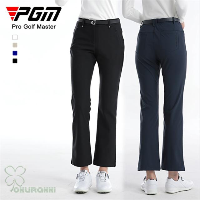 ゴルフウェア レディース ロングパンツ ゴルフ 大きいサイズ ストレッチ おしゃれ 秋冬 防寒用 スポーツ 裏起毛 新作モデル