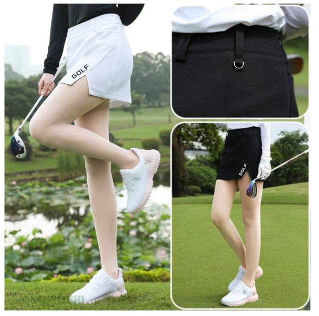 ゴルフウェア レディース ゴルフ スカート インナーパンツ付スカート ミニスカート 丈短め ショート丈 ペチパンツ付属 かわいい おしゃれ 新作