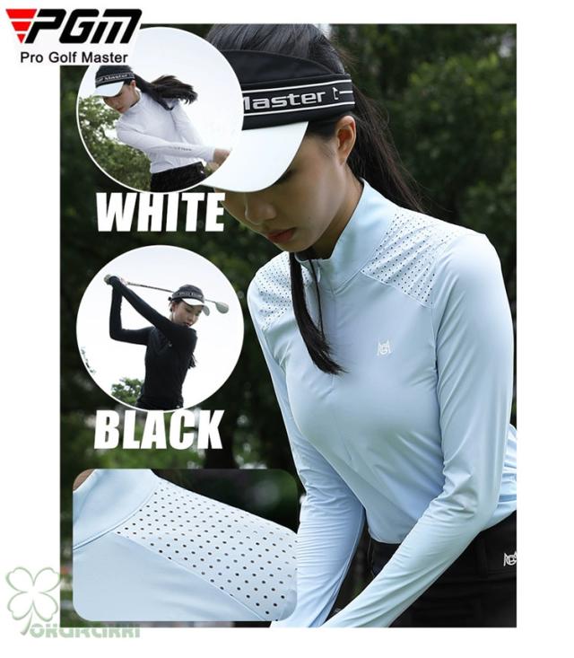 ゴルフ 長袖ポロシャツ ゴルフウェア シャツ レディース ポロシャツ 春夏 新作モデル