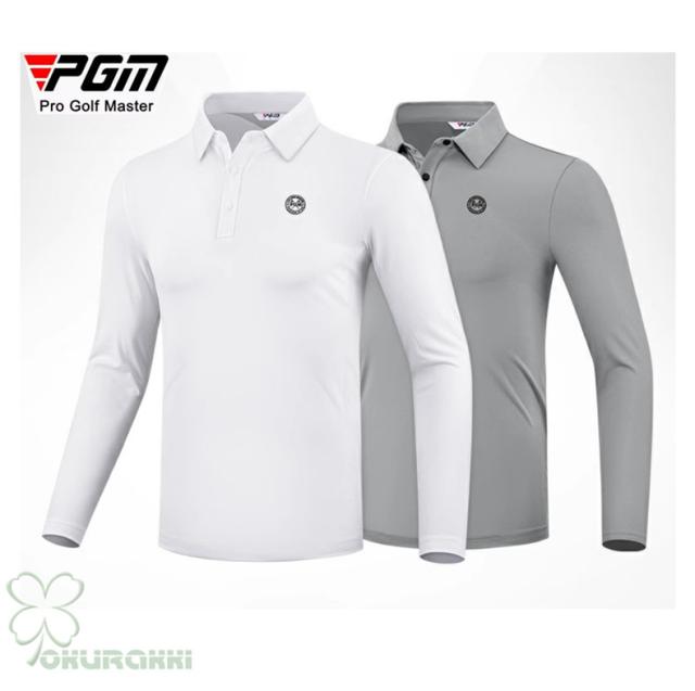ゴルフ 長袖ポロシャツ ゴルフウェア シャツ メンズ ポロシャツ 春夏 新作モデル