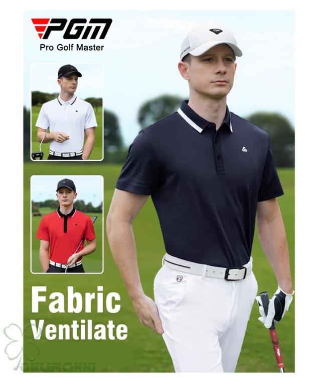 ゴルフ 半袖ポロシャツ ゴルフウェア 通気速幹 ストレッチ シャツ メンズ ポロシャツ 春夏新作モデル