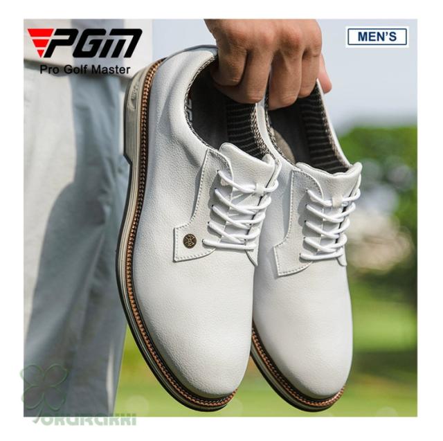 ゴルフ ゴルフシューズ 夏用 帯式 ソフトスパイク メンズ スパイクシューズ スニーカー 靴 紳士 防水性 人工皮革
