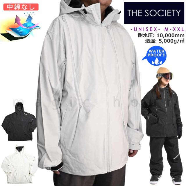 スノーボード ウエア ジャケット ボード ウェア 上 スノボー 撥水 防水 透湿 ウェア ジャケット メンズ レディース ブランド お洒落 軽量 アウター 白 黒 グレー