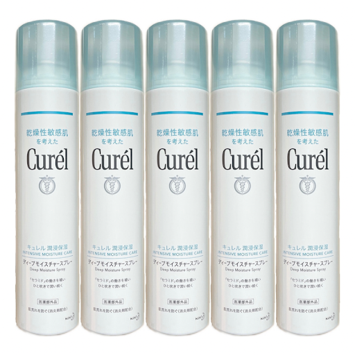 キュレル ディープモイスチャースプレー 250g 5個セット 化粧水