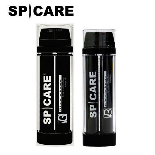 【お得な2本set】【リニューアル最新版】送料無料  V3 プロテクション サンスクリーン　2本セット　22.5g  SPA50 PA++++  UV  　日焼け止め　& 保湿クリーム　　通販　購入　スピケア　クリーム