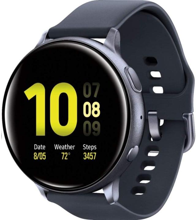 Samsung Galaxy Watch Active 2 R820 アルミニウムベゼル 44mm 黒 新品 スマートウォッチ本体 1年保証の ...