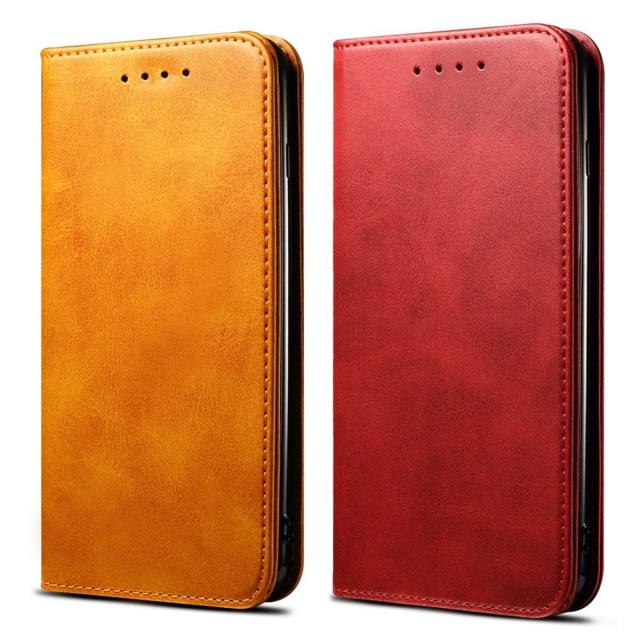 iphone se 第3世代 ケース 手帳型 se2 iPhone ケース おしゃれ iphone8 iphone7 カバー レザー 革 ブラウン スマホケース レッド 赤 茶色 財布型 送料 ...