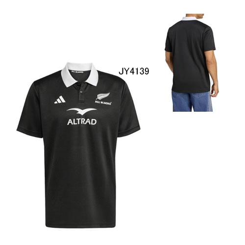 アディダス adidas オールブラックス allblacks サポーター ポロシャツ new JYE88