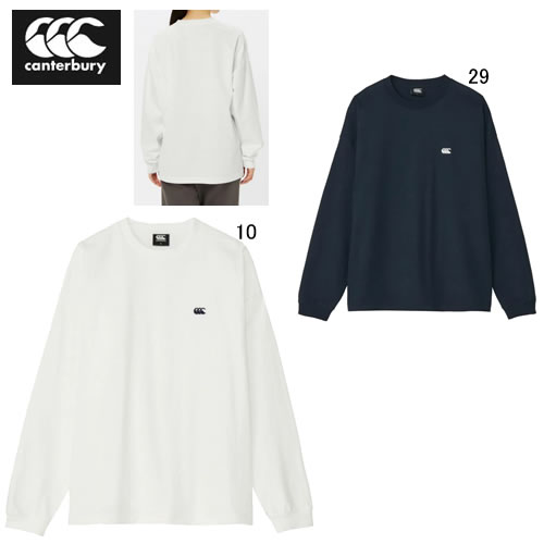 カンタベリー ビッグ 大きいサイズ 長袖 Tシャツ メンズ canterbury ロングスリーブ ヘビー クルー ティー ラグビー スポーツ カジュアル ウェア RA425612B アウトレット セール
